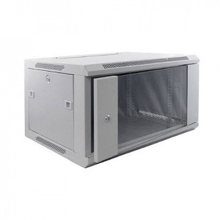 GLINK NC6U(40CM) WH Wall Rack (53x40x30cm) 6U White with Tray