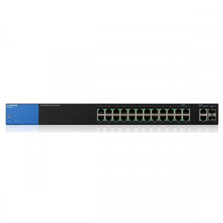 LGS326P Switch PoE 24-Port Gigabit Smart Management 2-Port SFP/RJ45 ...