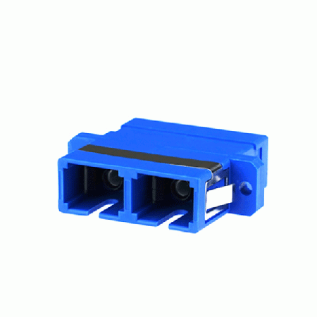 Link UF-0066SM SC Fiber Optic Duplex Adapter, Single-mode, Ceramic ...