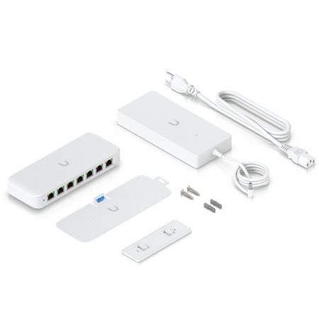 Ubiquiti USW-Ultra-210W (202W) Compact, Layer 2, 8-port GbE PoE Switch ...