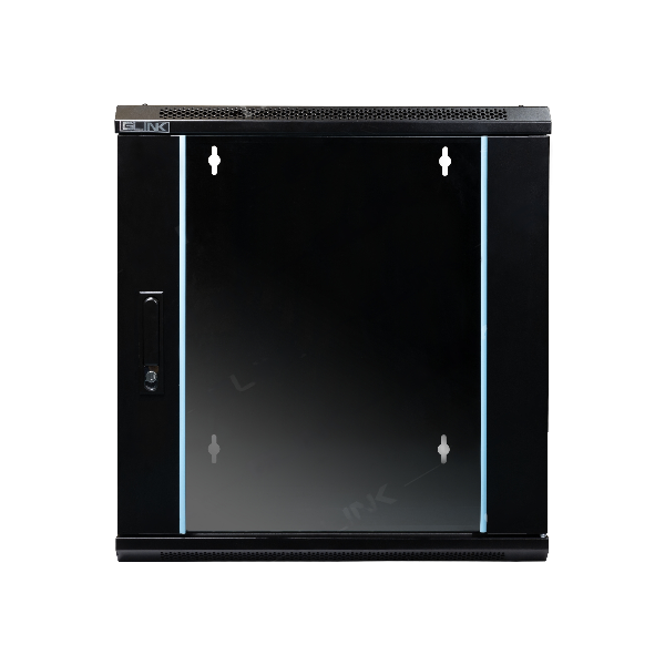 GLINK GC12U(45) BL Wall Rack 12U (60x45x63.5cm) Black Network cabinet ...