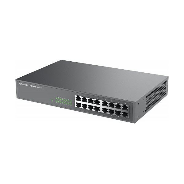 Grandstream GWN7702 16-Port Gigabit high-speed Unmanaged Network Switch ...