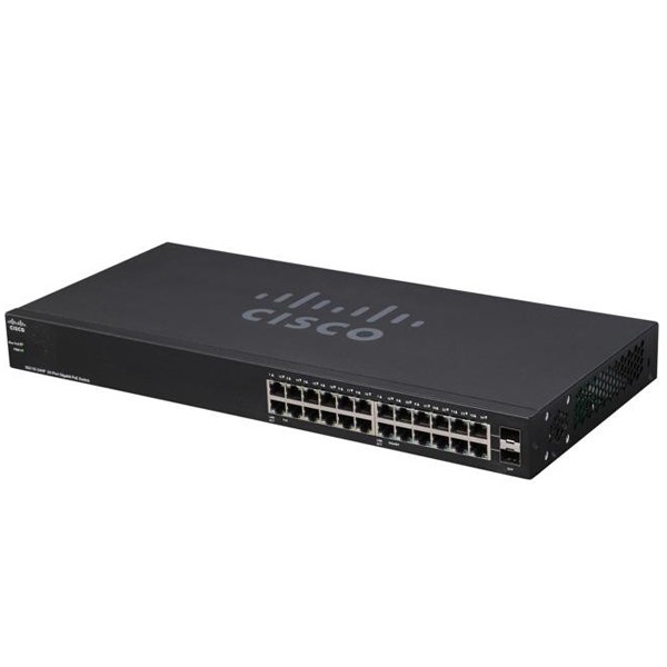 Cisco SG110-24HP Switch PoE 24-Port Gigabit Ethernet, 2-Port combo mini ...