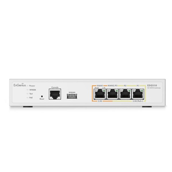 EnGenius ESG510 (Gateway5 4mG) Cloud-Managed VPN and SD-WAN Gateway ...