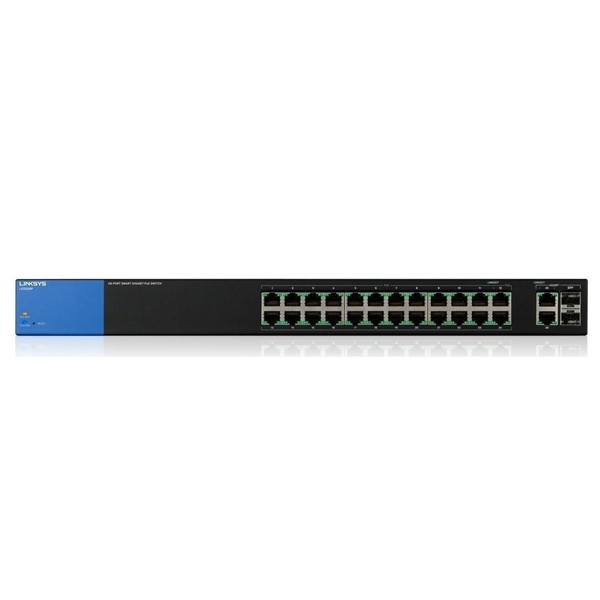 LGS326P Switch PoE 24-Port Gigabit Smart Management 2-Port SFP/RJ45 ...