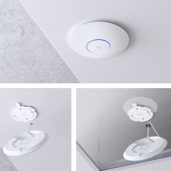 Ubiquiti UniFi U6+ (U6-Plus) + U-POE Wi-Fi 6 (802.11ax) Access Point ...