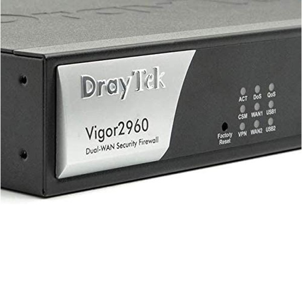 DrayTek Vigor2960 Dual-WAN Load Balancing Router and VPN Gateway ...